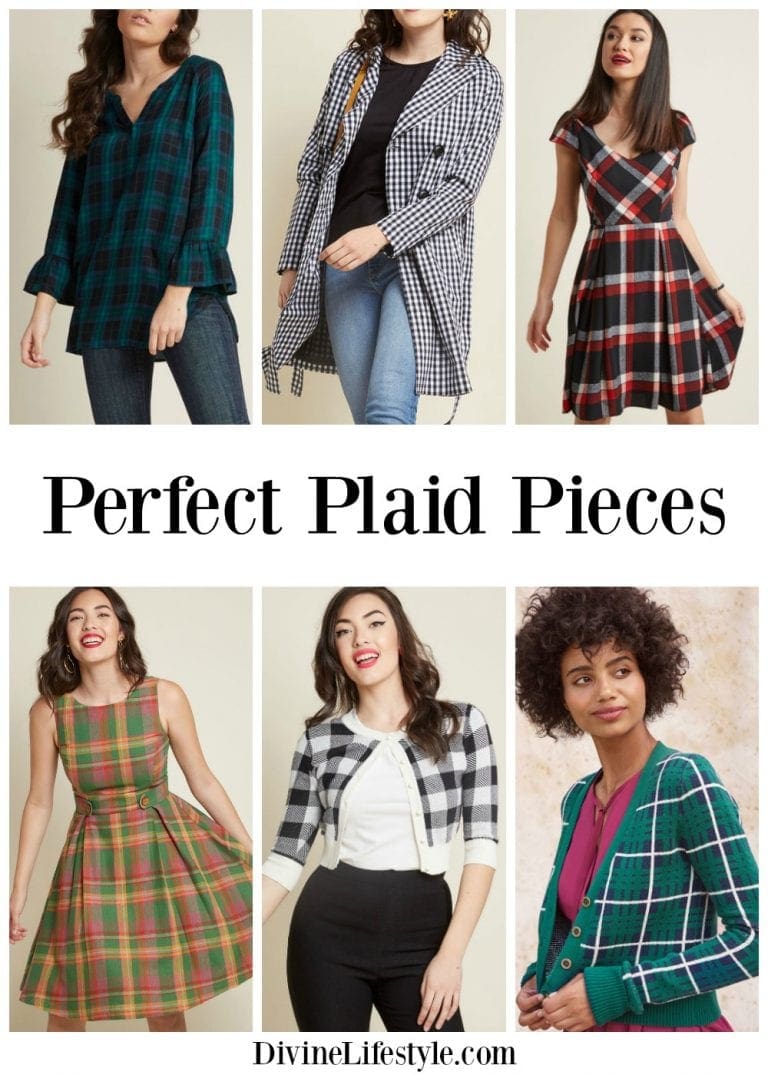 Perfect Plaid Pieces for Fall Womens Fashion Style