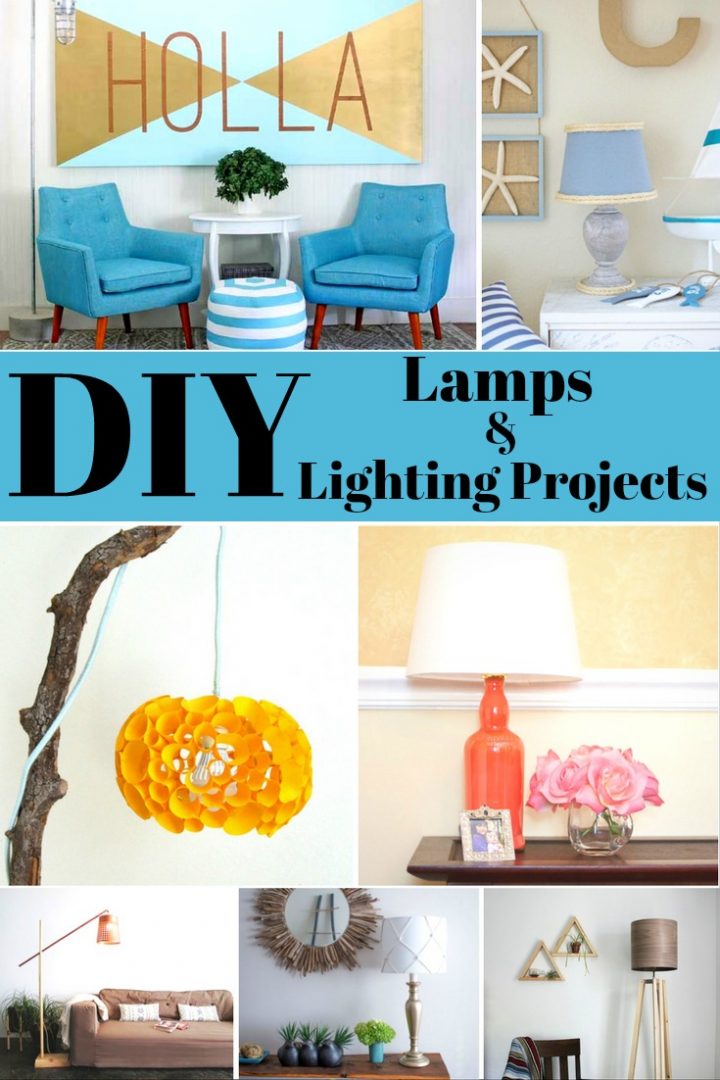 20 DIY Lamps and Lighting Projects Home Light Decor