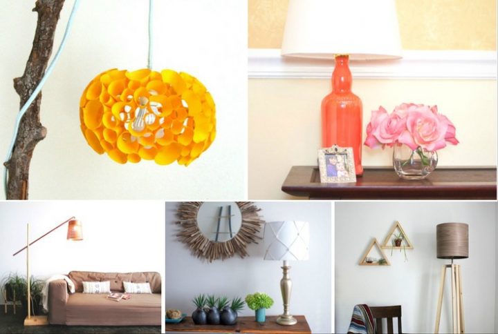 20 DIY Lamps and Lighting Projects Home Light Decor