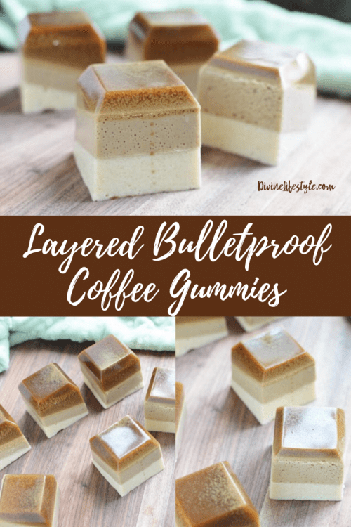 Coffee Gummies layered bulletproof caffeine morning kick