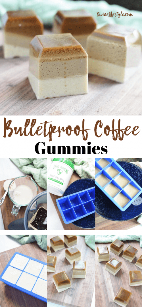 Coffee Gummies layered bulletproof caffeine morning kick