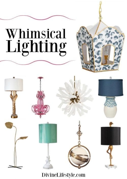 Whimsical Lighting for Your Home Lamps Chandeliers