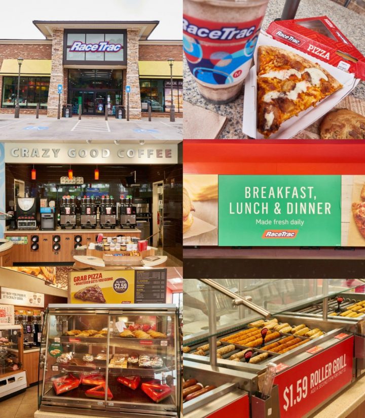 Racetrac Pizza goes with everything