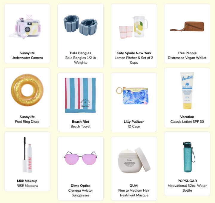 Fab Fit Fun Box Beauty subscription Women Style Fashion