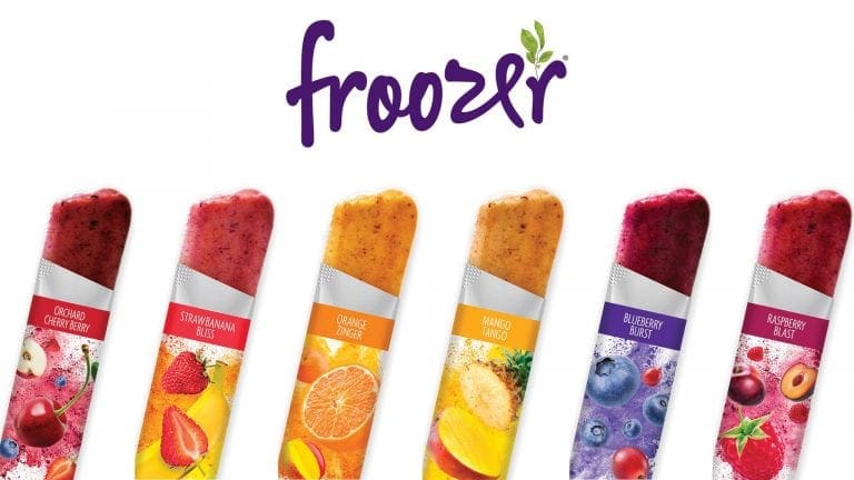 Froozer fresh-frozen fruits for kids and adults popsicles
