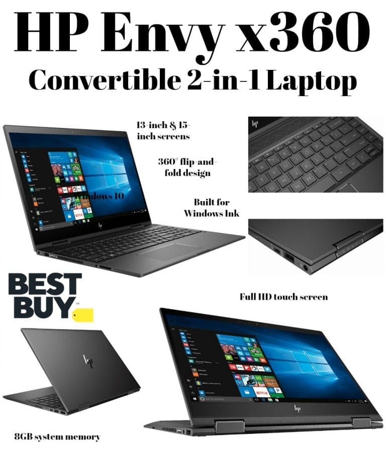 HP Envy x360 Convertible 2-in-1 Laptops at Best Buy