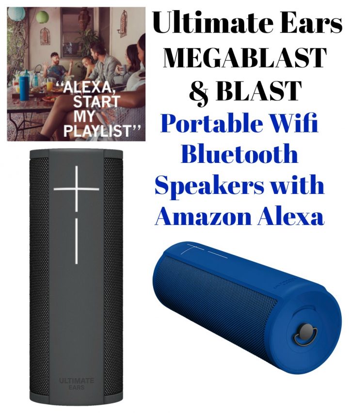 Ultimate Ears Portable Wifi Speakers with Amazon Alexa
