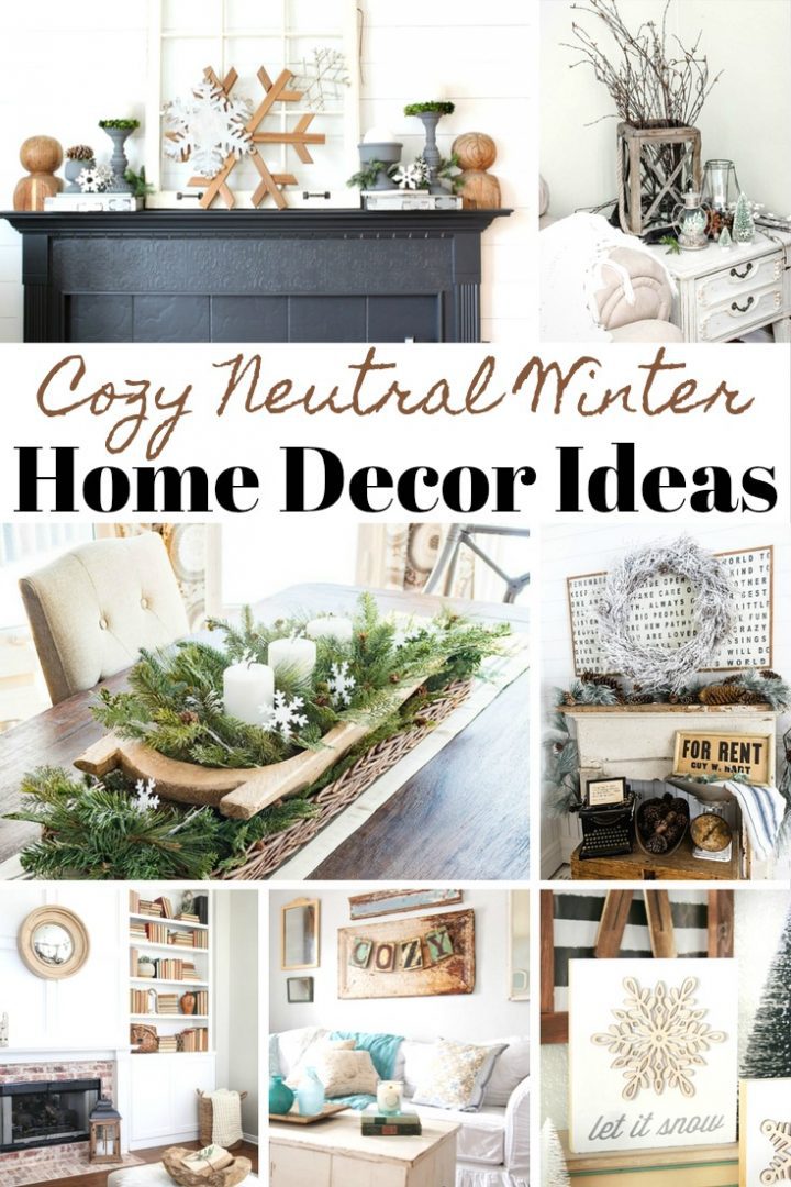 Cozy Neutral Winter Home Decor Ideas House Design
