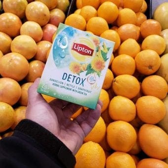 Thanksgiving Survival Kit with Lipton Detox Tea and Publix