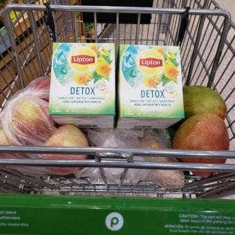 Thanksgiving Survival Kit with Lipton Detox Tea and Publix