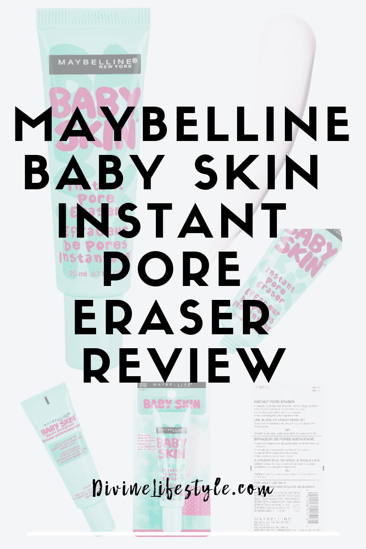Maybelline Baby Skin Instant Pore Eraser Review Makeup Primer