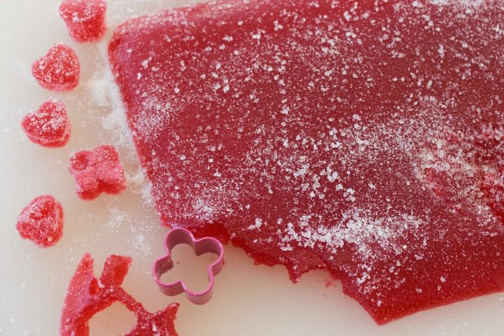 Valentine's Day Red Heart Gumdrops Recipe Candy