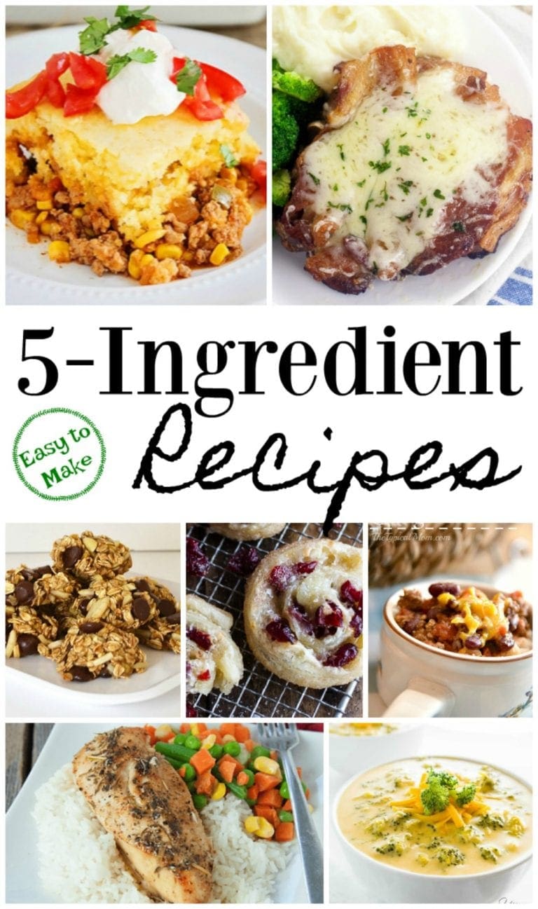 Easy 5 Ingredient Recipes