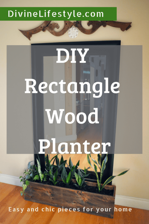 Diy Rectangle Wood Planter Box Plans Free Ideas