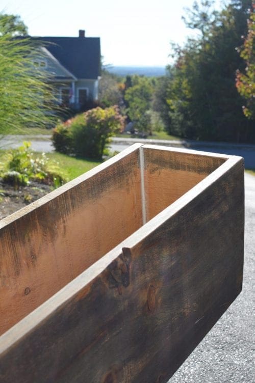 Diy Rectangle Wood Planter Box Plans Free Ideas