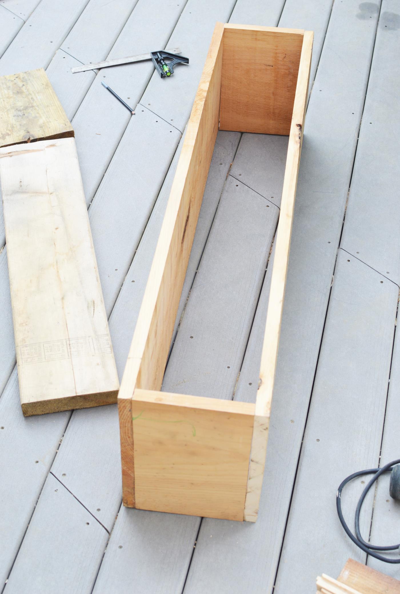 Diy Rectangle Wood Planter Box Plans Free Ideas