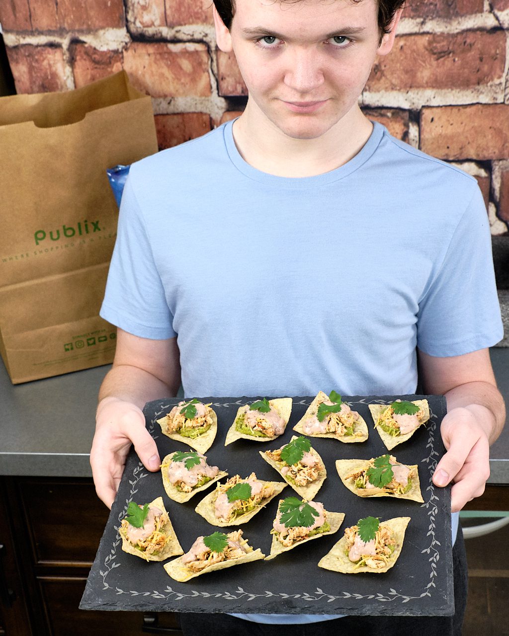 Mini Chicken Tostadas Recipe Dinner Appetizer Divine Lifestyle