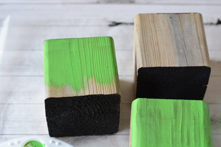 Easy Halloween DIY: EEK Wood Blocks Divine Lifestyle