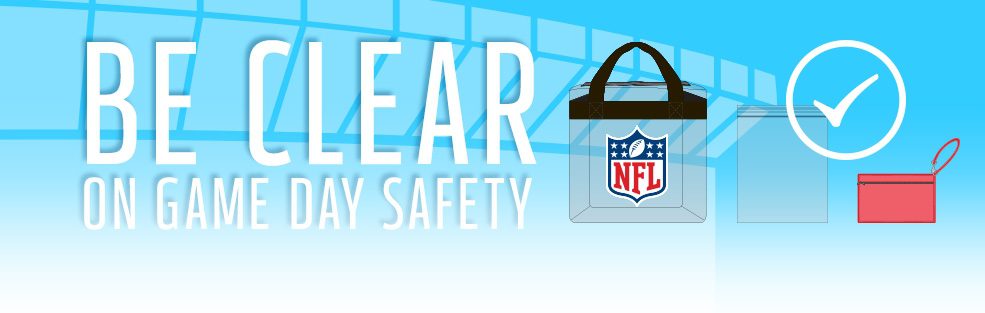 NFL Clear Bags Football Stadium Handbags Purses