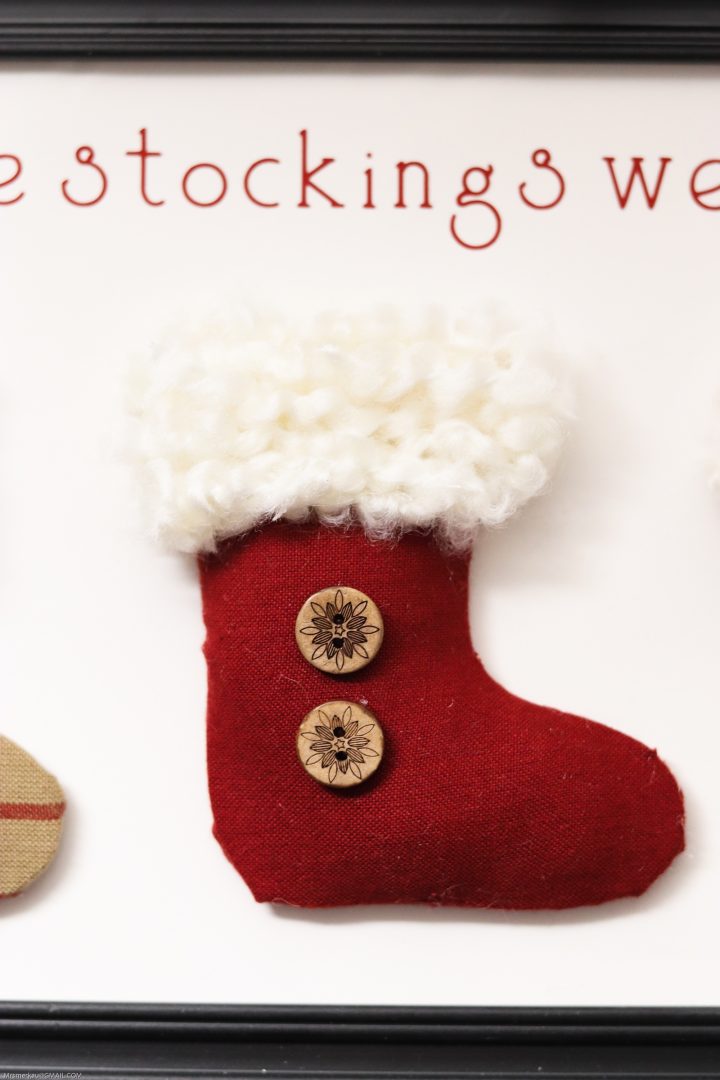 DIY And The Stockings Were Hung Christmas Sign Holiday Decor