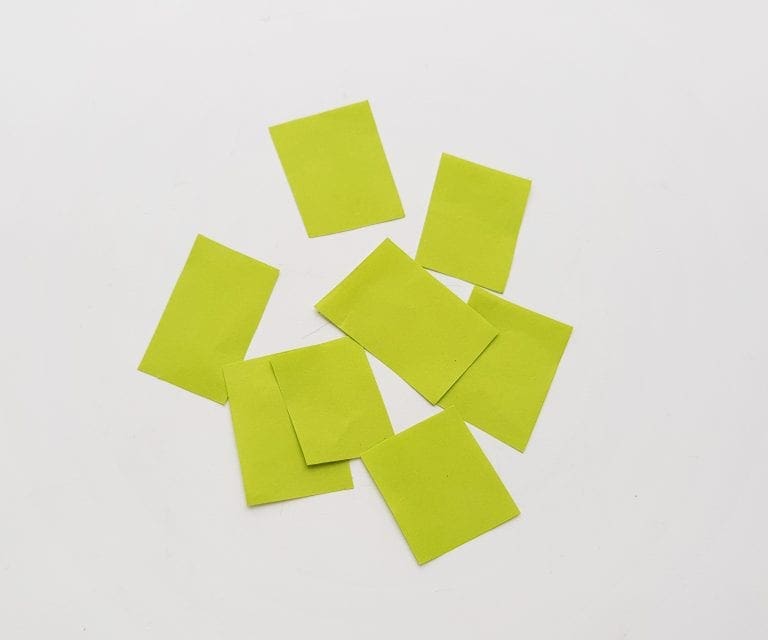 DIY Crumpled Paper Christmas Tree Craft Holiday Decor