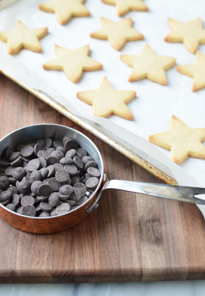 Shortbread Cookie Cutout Recipe Holiday Stars