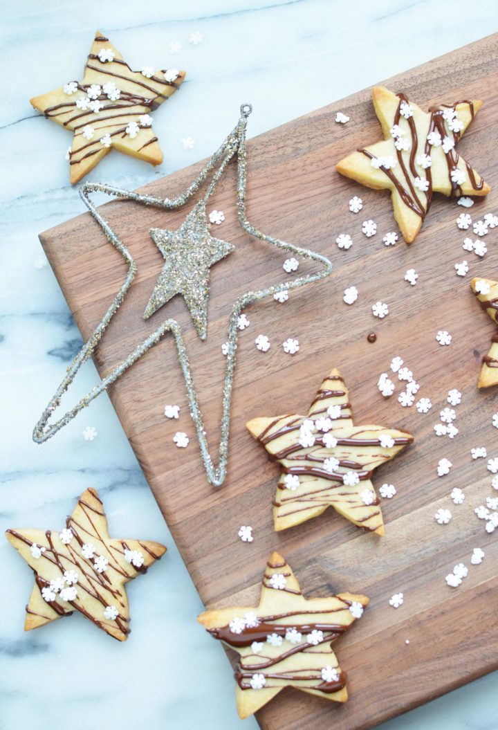 Shortbread Cookie Cutout Recipe Holiday Stars