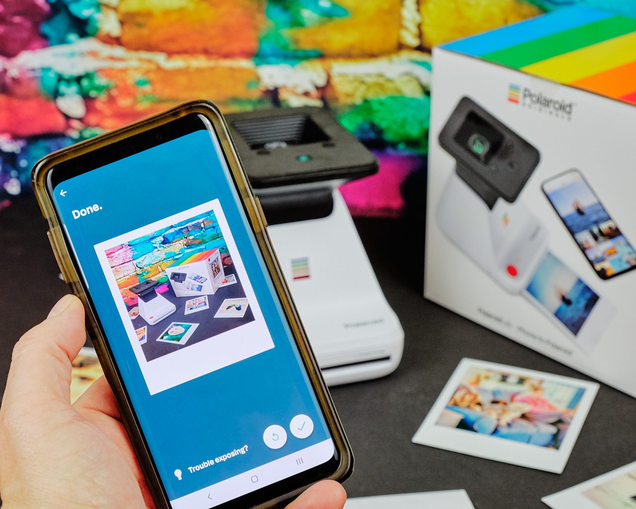 Print Smartphone Photos with Polaroid Lab instant Camera
