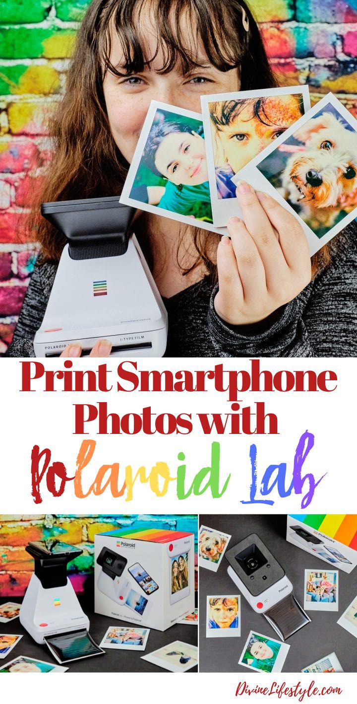 Print Smartphone Photos with Polaroid Lab instant Camera