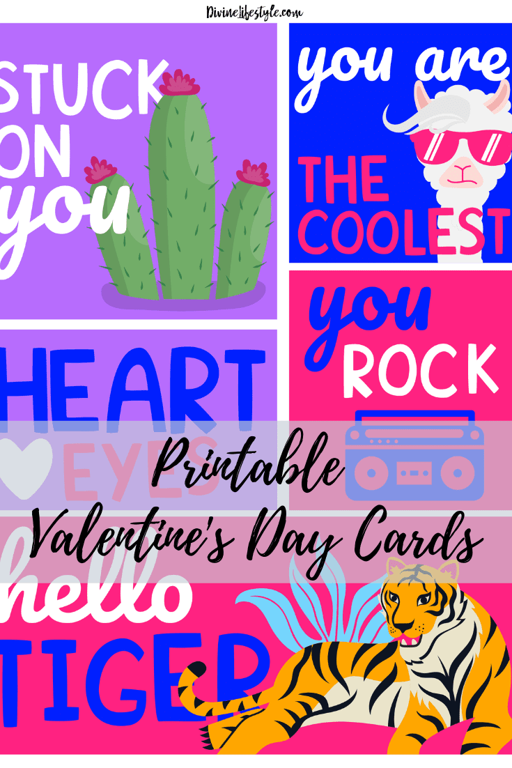Free Valentine's Day Cards Printable Divine Lifestyle