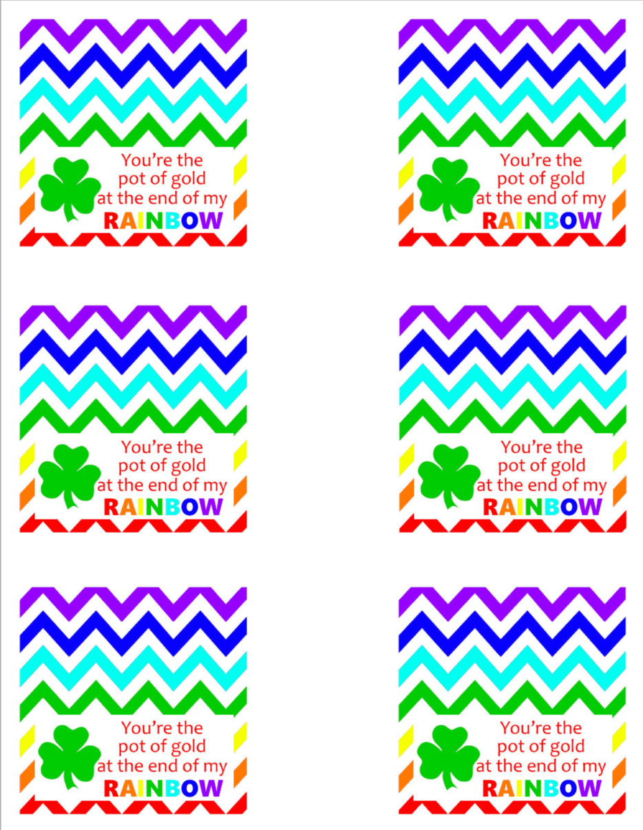 Free Printable St Patrick's Day Gift Tags Divine Lifestyle