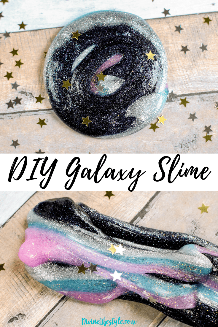 Super Easy DIY Galaxy Slime Recipe Divine Lifestyle