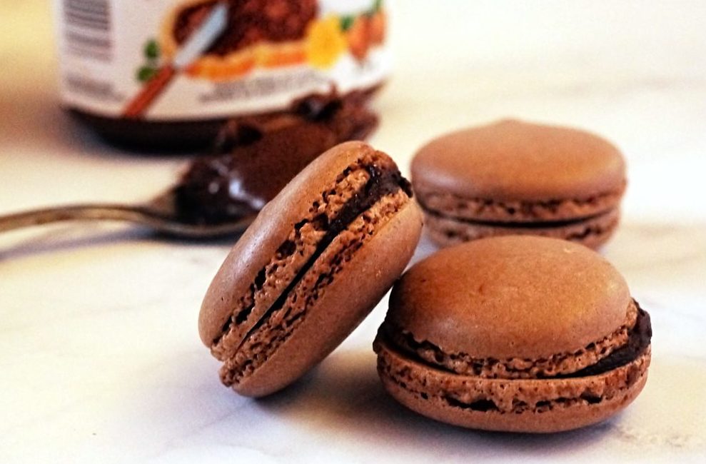 Chocolate Nutella Macarons Dessert Recipe Divine Lifestyle