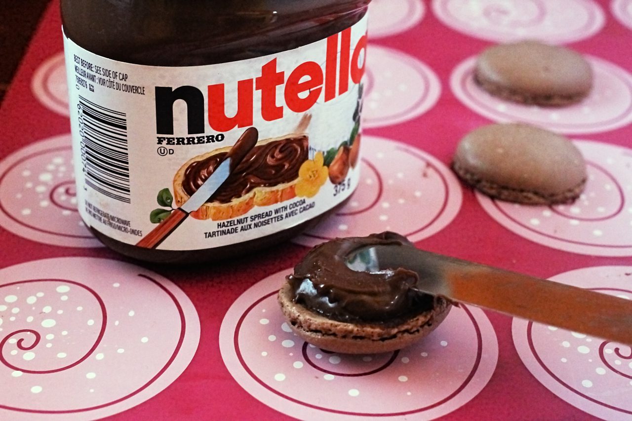 Chocolate Nutella Macarons Dessert Recipe Divine Lifestyle