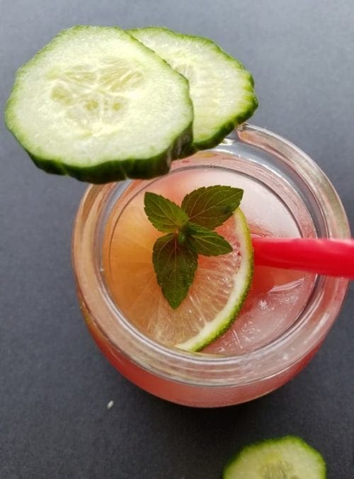 Detox Watermelon Water Recipe Cucumber Mint Divine Lifestyle