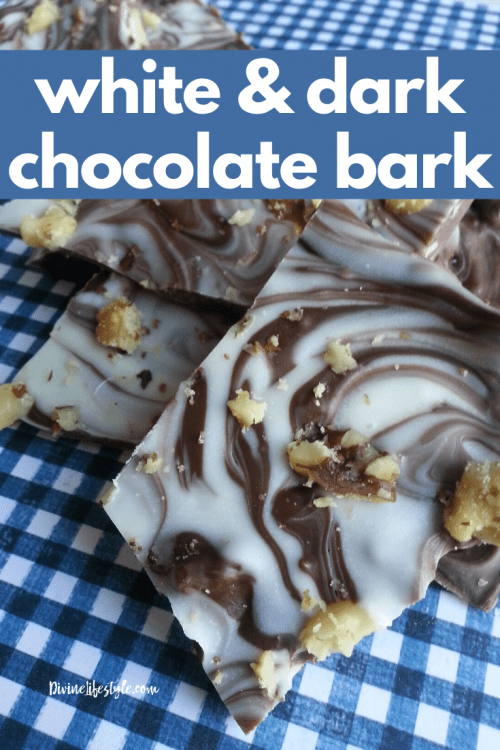 White and Dark Chocolate Bark Recipe How to Make Bark