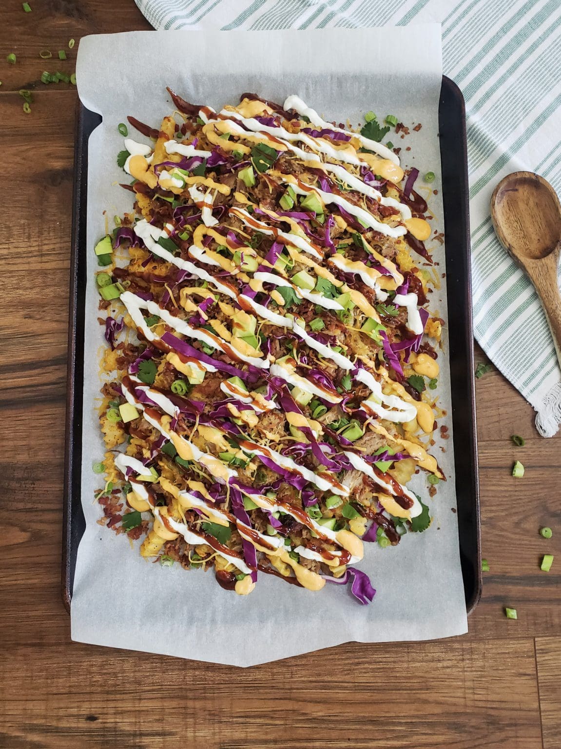 BBQ Pulled Pork Nachos Recipe Cowboy Nachos Divine Lifestyle