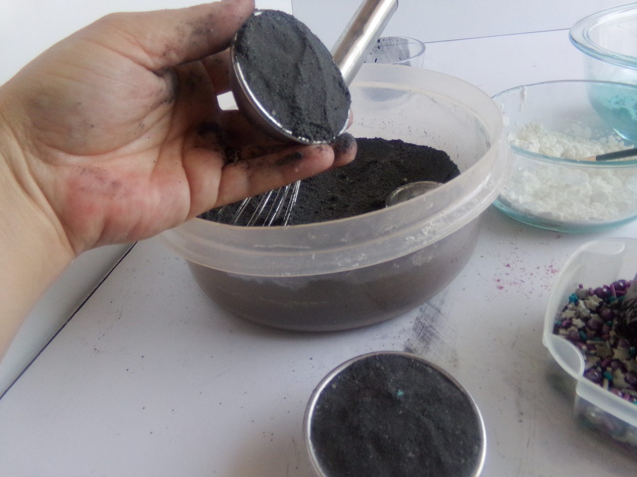 Galaxy Bath Bomb Recipe Intergalactic Lush Homemade Beauty