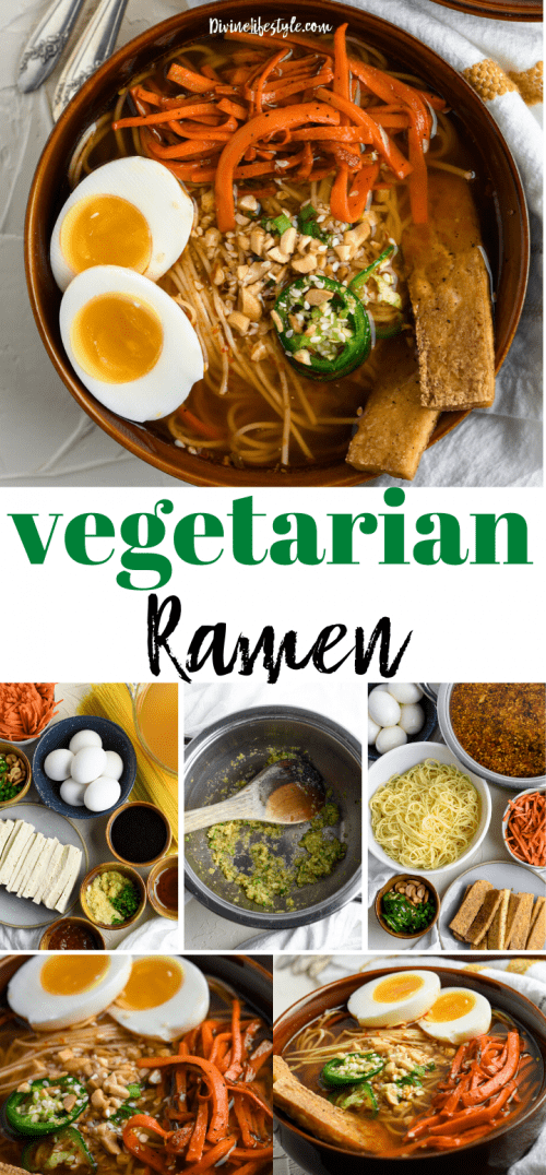 Vegetarian Spicy Tantan Ramen Recipe Noodle Bowl