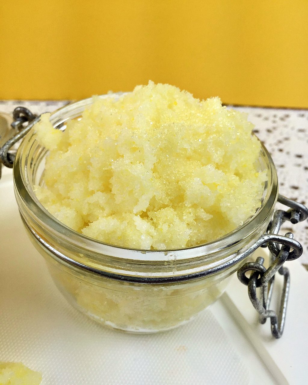Lemon Zesty Scrub Beauty Body Scrub Sugar