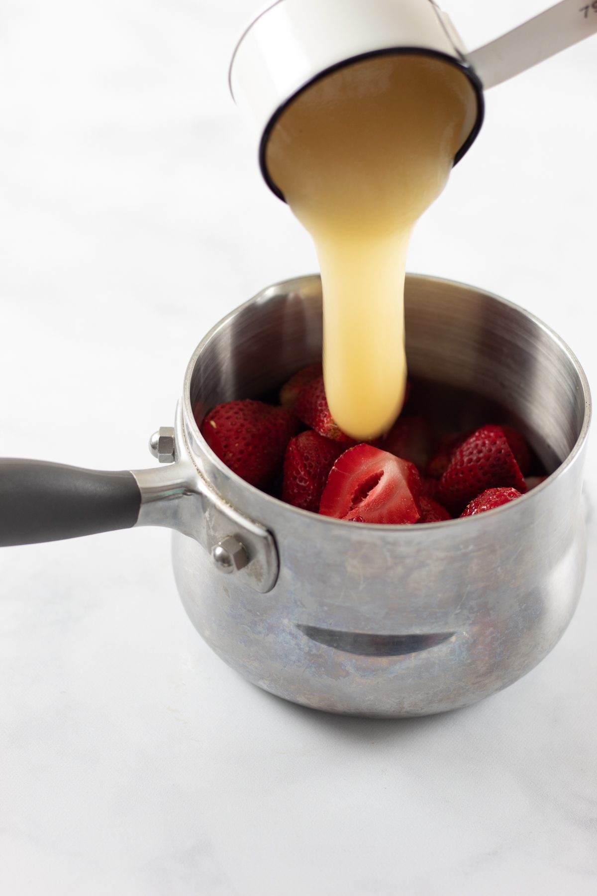 Quick Strawberry Syrup with Honey Recipe Fresh Berry Simple Syrup