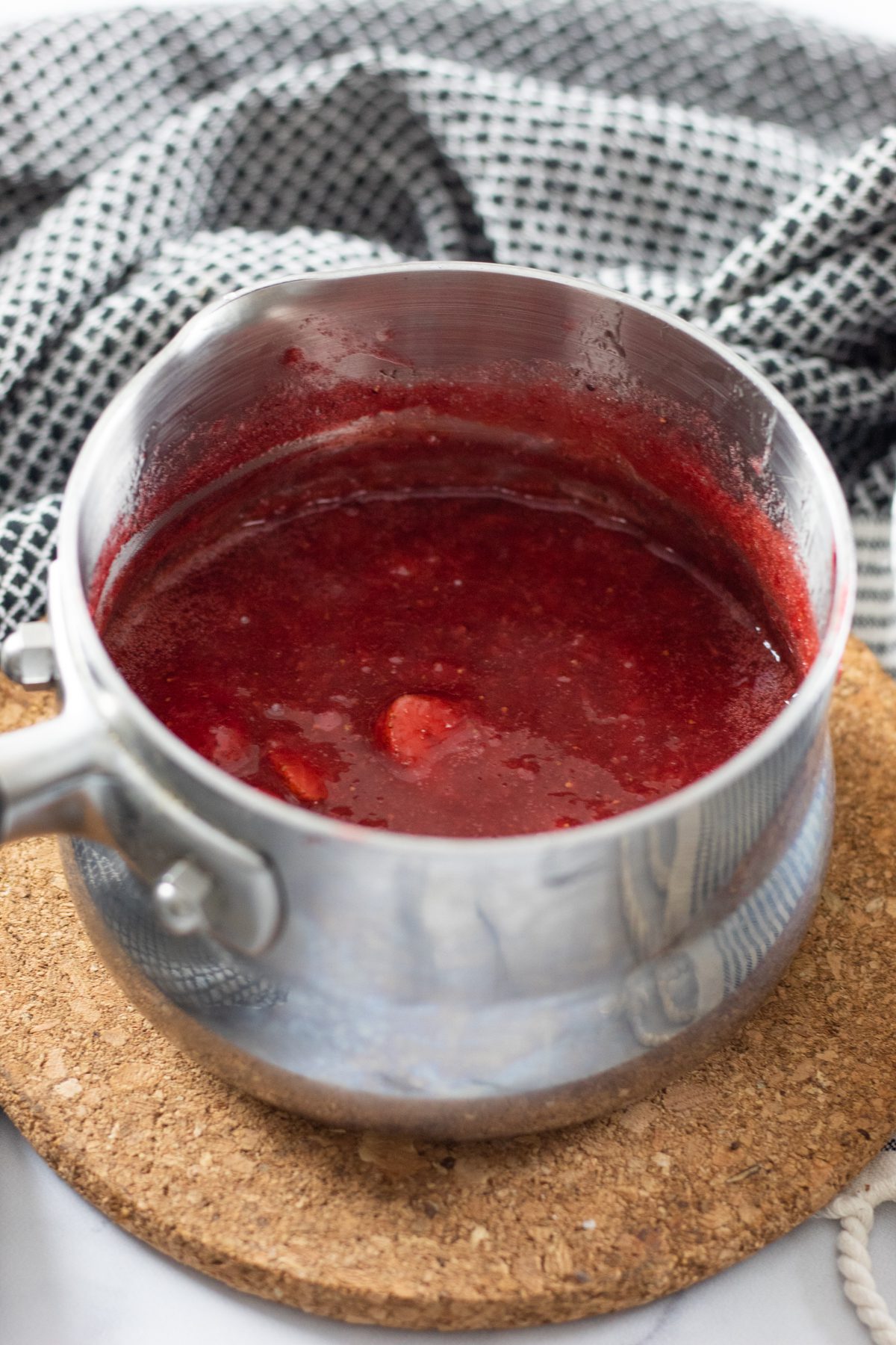 Quick Strawberry Syrup with Honey Recipe Fresh Berry Simple Syrup