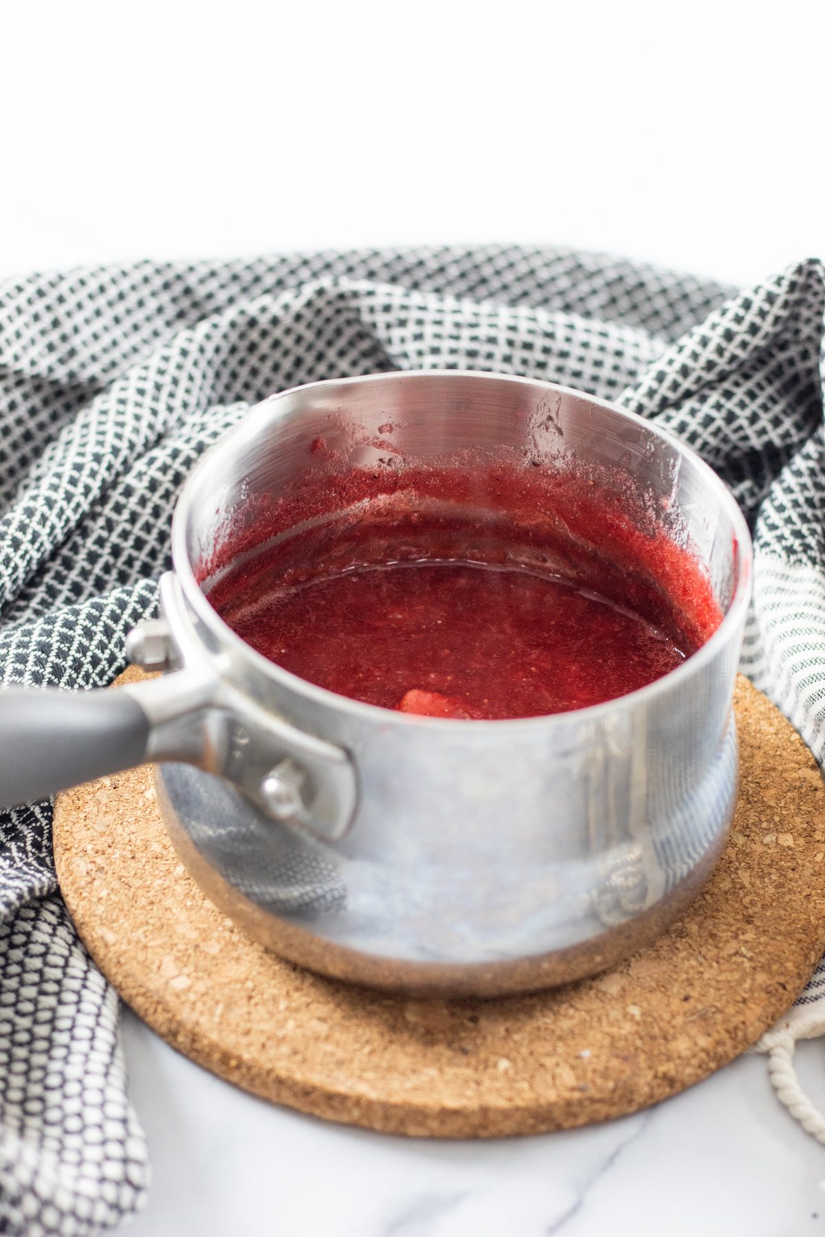 Quick Strawberry Syrup with Honey Recipe Fresh Berry Simple Syrup