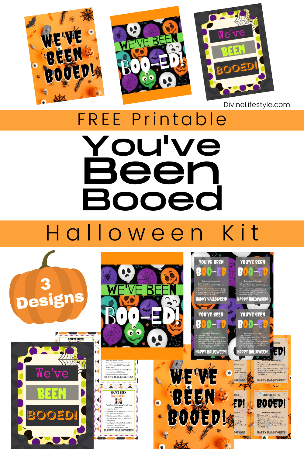 FREE You've Been Booed Halloween Printable Divine Lifestyle