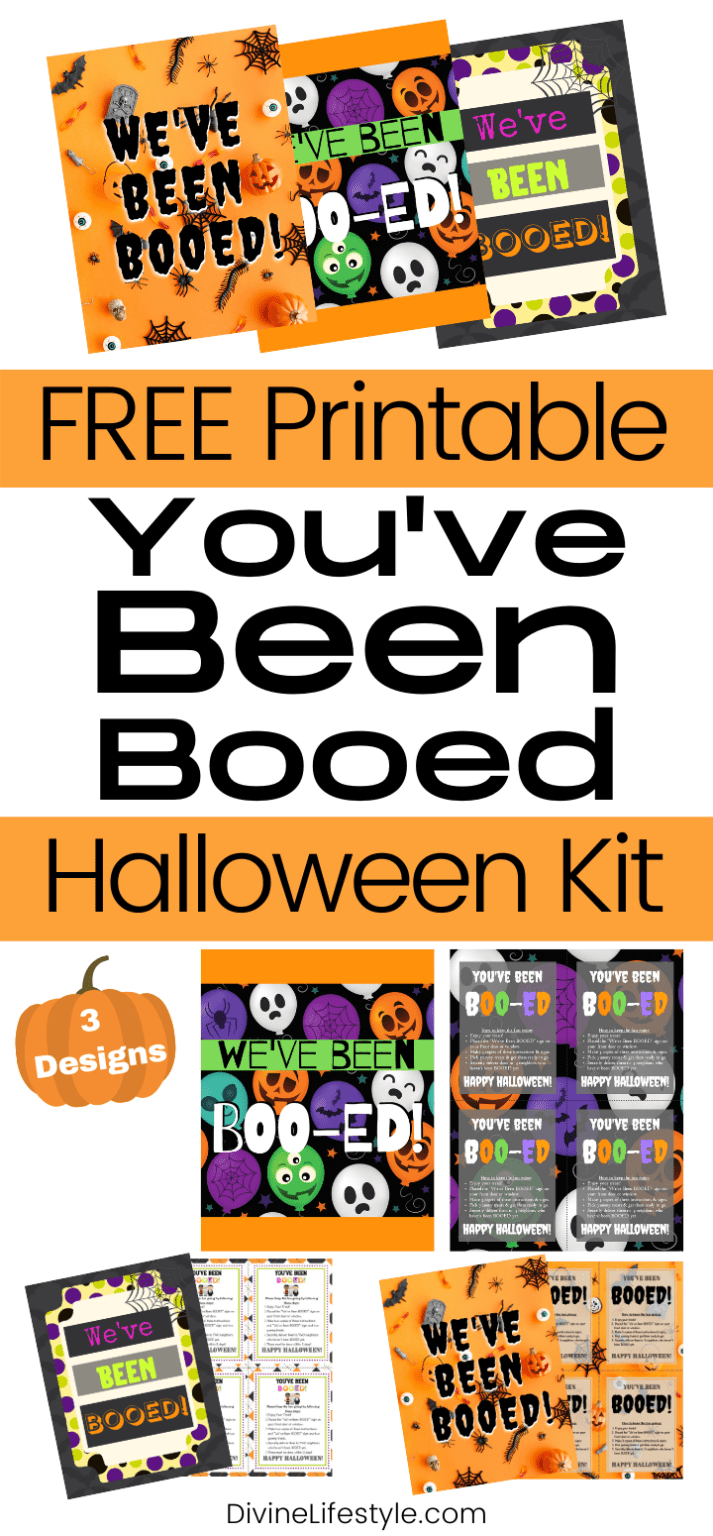 FREE You've Been Booed Halloween Printable Divine Lifestyle