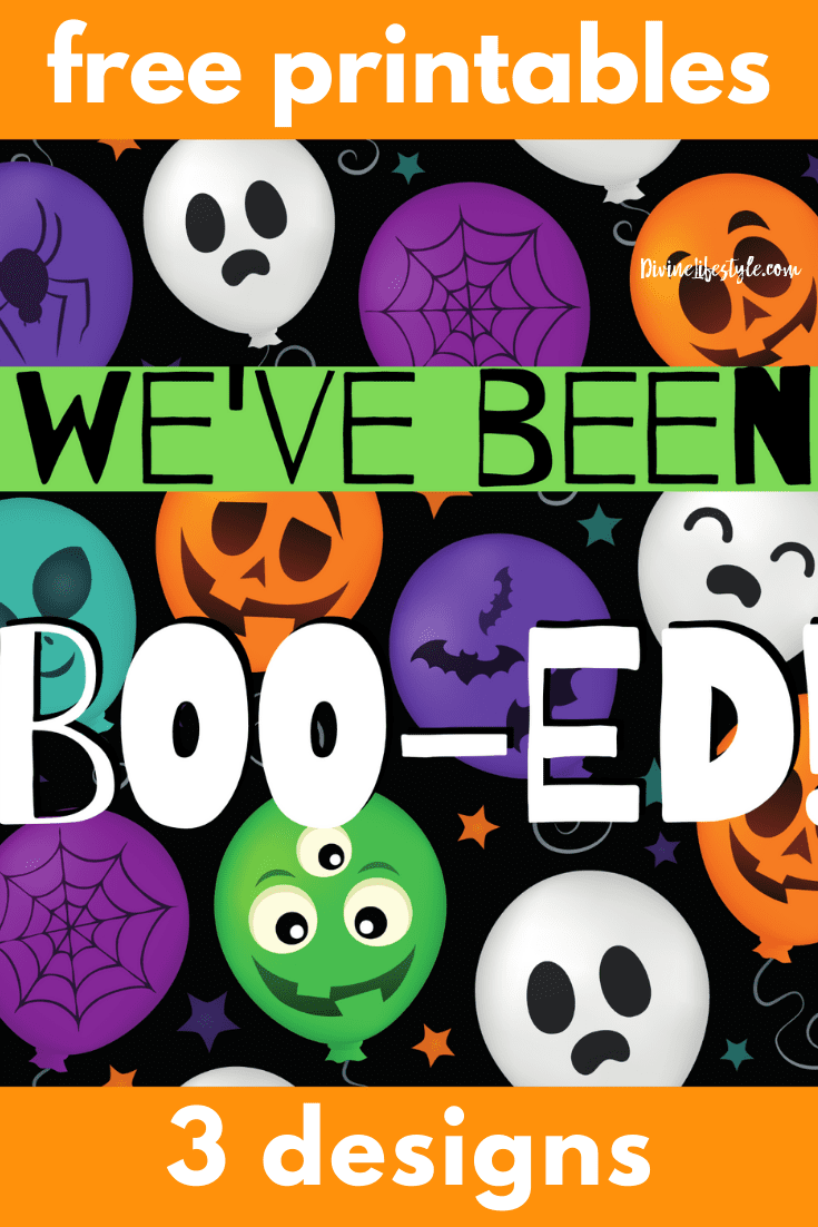 FREE You've Been Booed Halloween Printable Divine Lifestyle