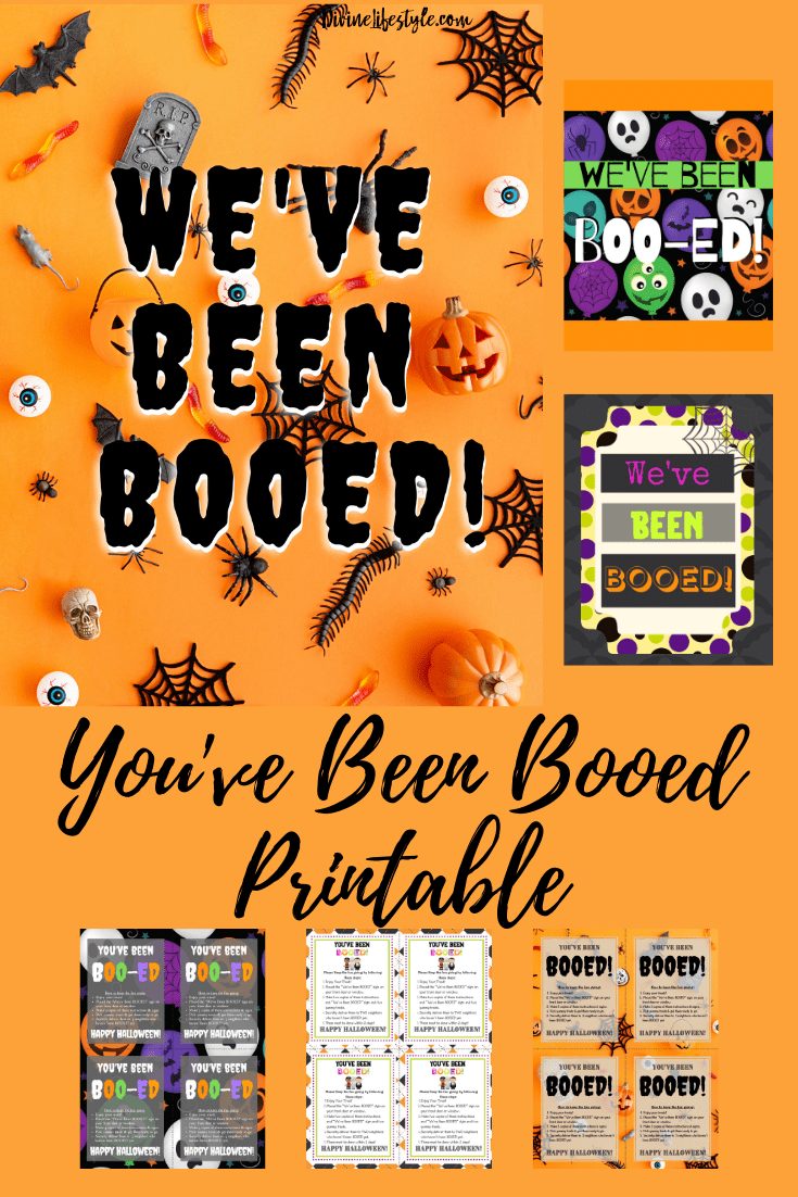 FREE You've Been Booed Halloween Printable Divine Lifestyle