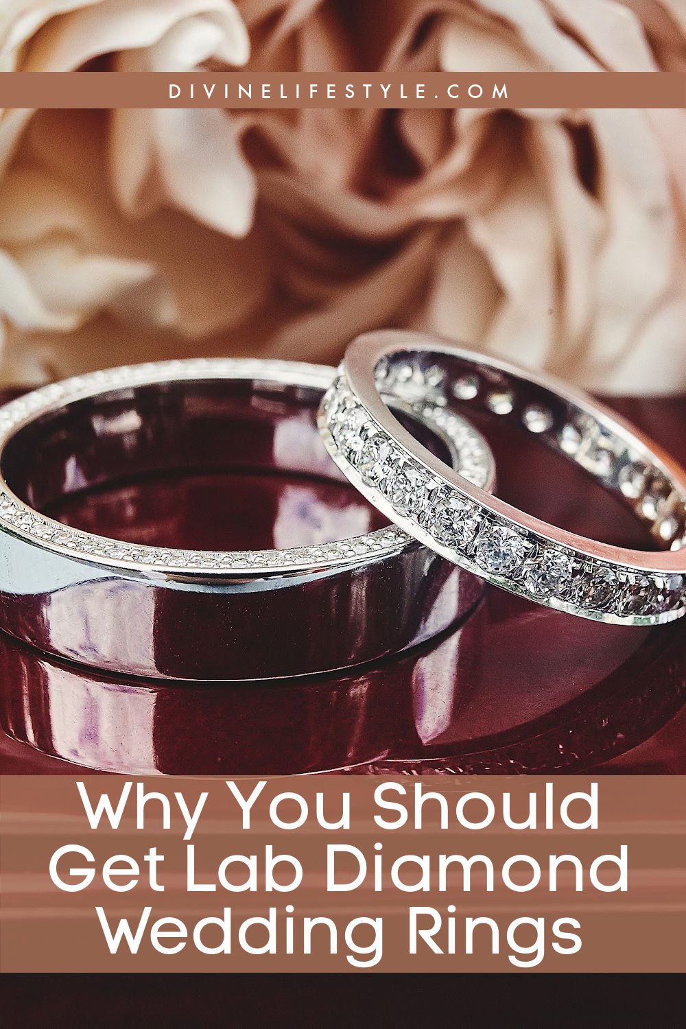 Lab Created Diamond Wedding Rings