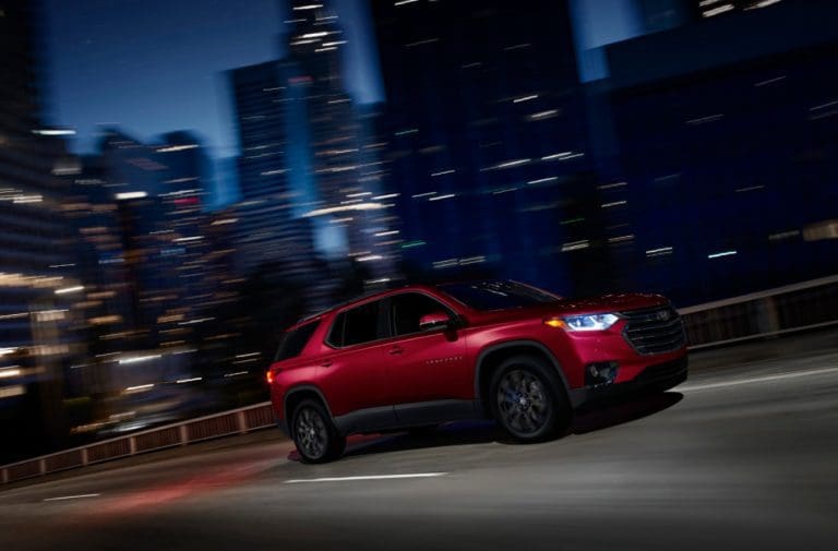 Chevy Traverse 2023 Midsize SUV With 3 Rows