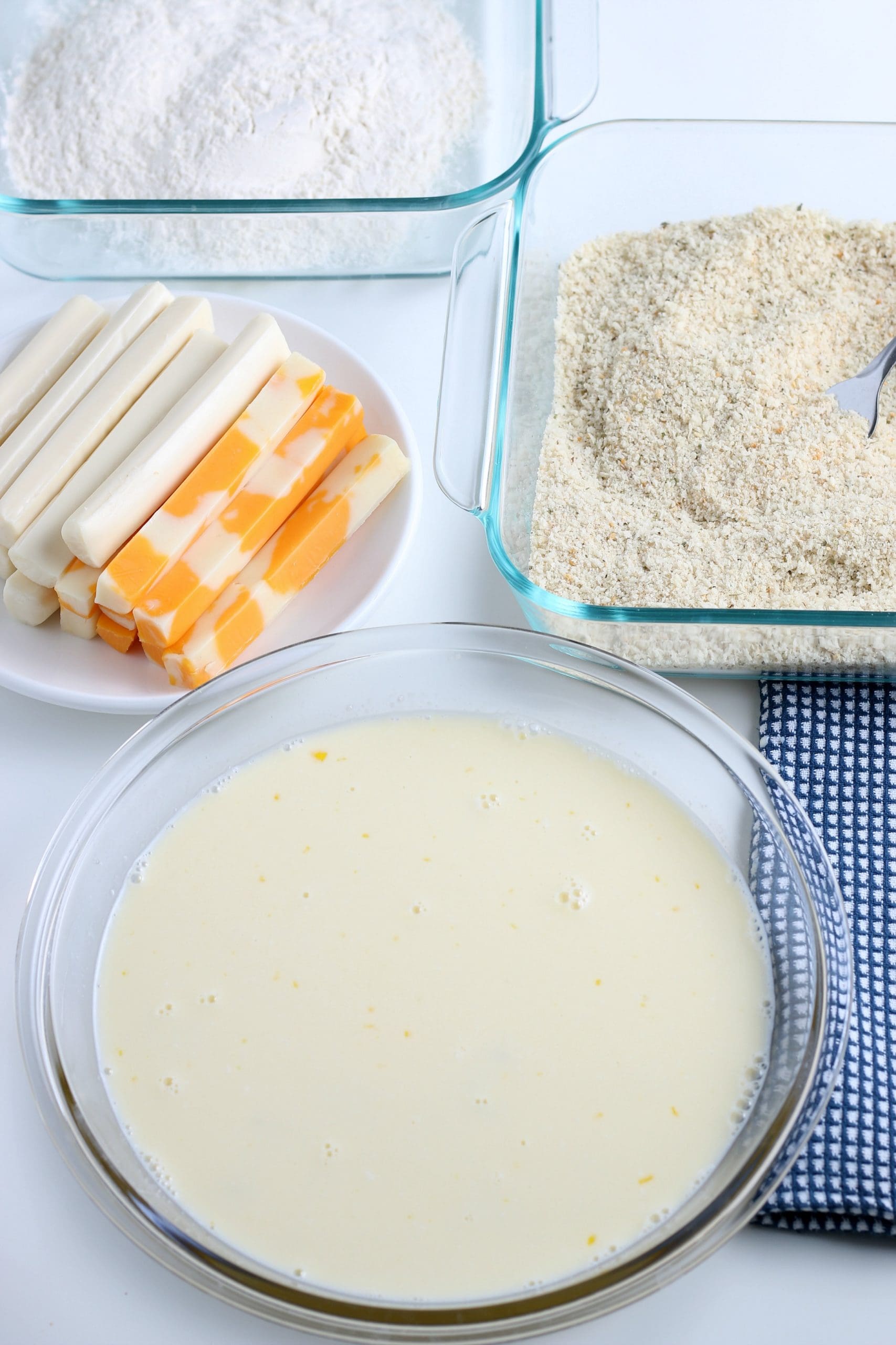 How to Make Mozzarella Sticks with String Cheese